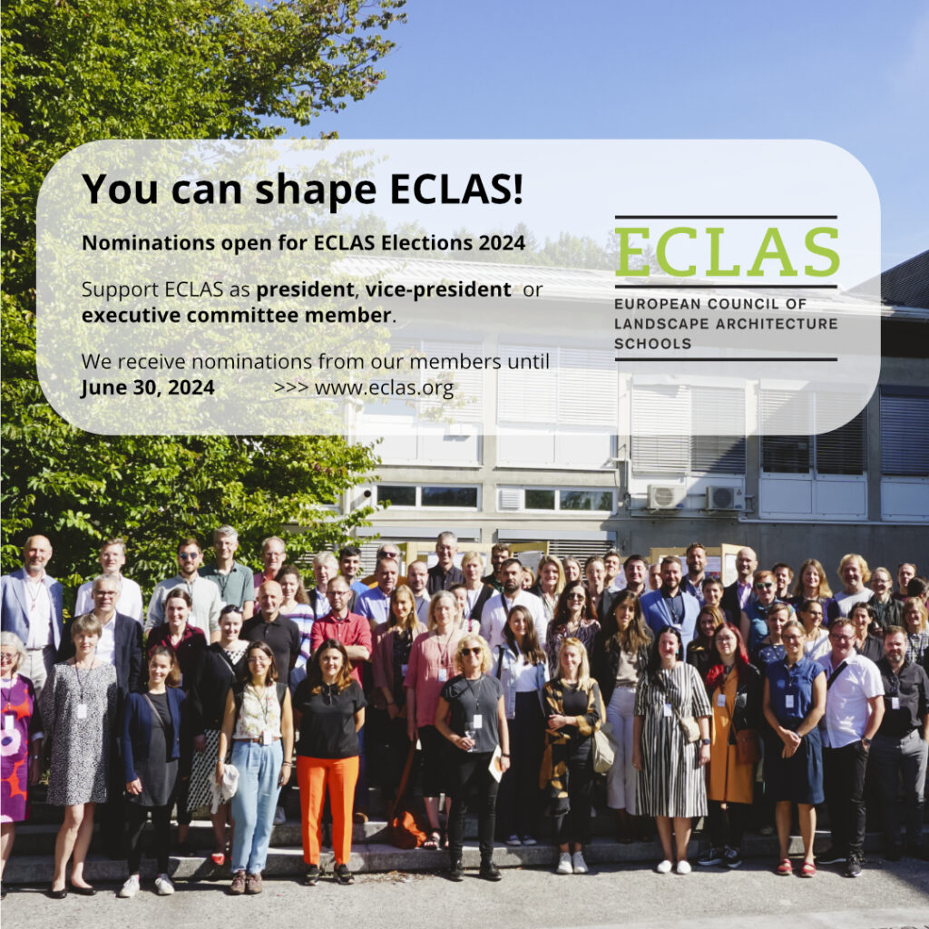 ECLAS – European Council Of Landscape Architecture Schools